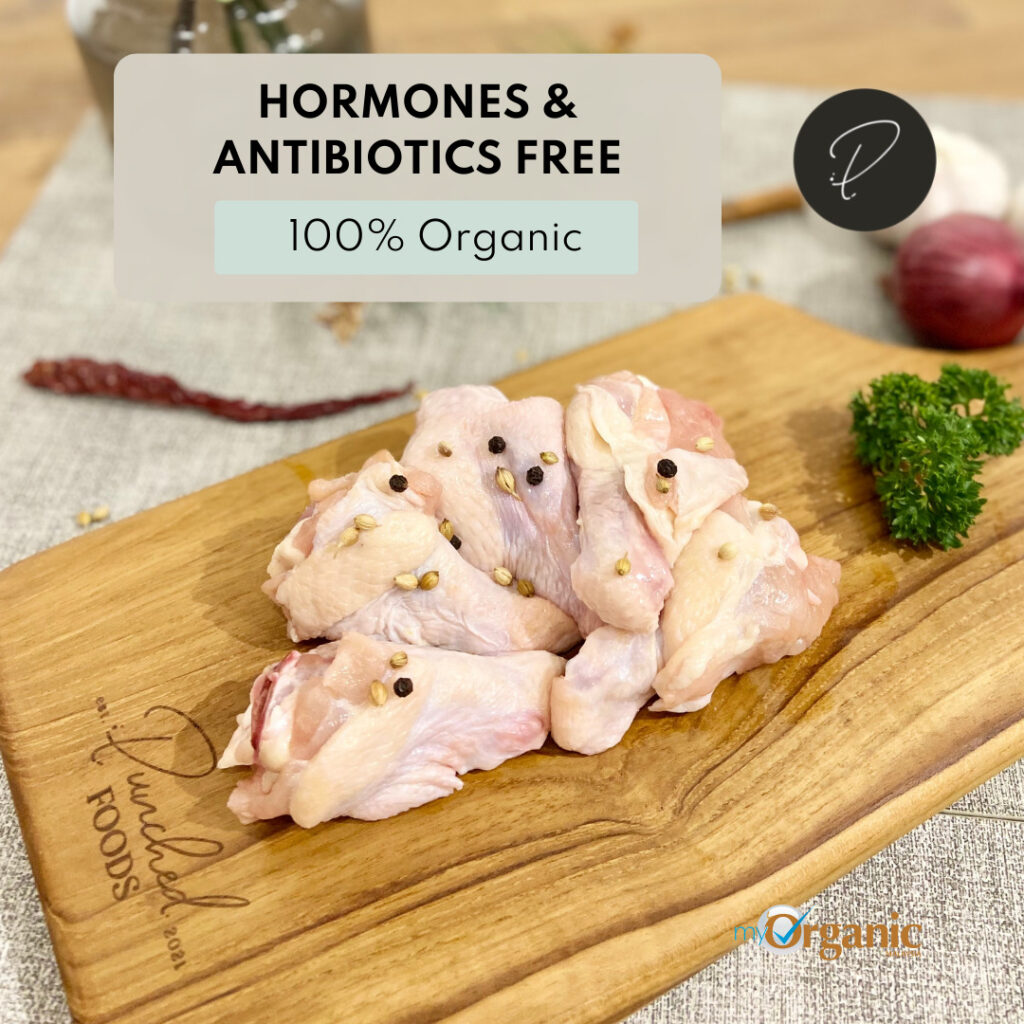 Organic Chicken Drumlets/Wingsticks/Drumettes (Halal) - Punched Foods ...