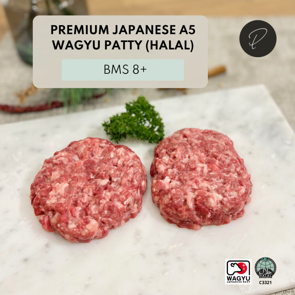 A5 Japanese Wagyu Patty 200G (Halal) - Punched Foods | Savour Quality ...