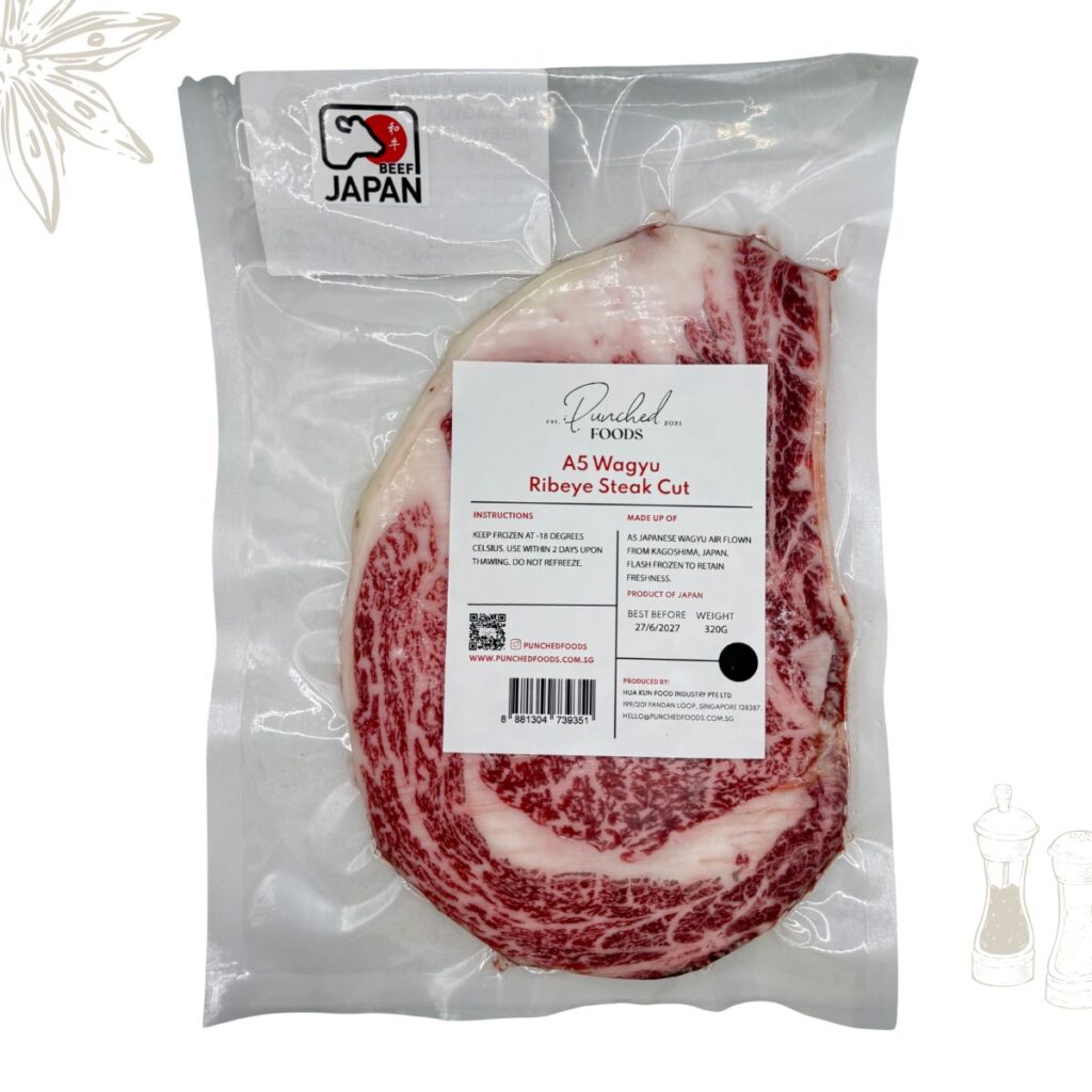A5 Wagyu Ribeye Steak (Halal) - Punched Foods | Savour Quality Halal ...