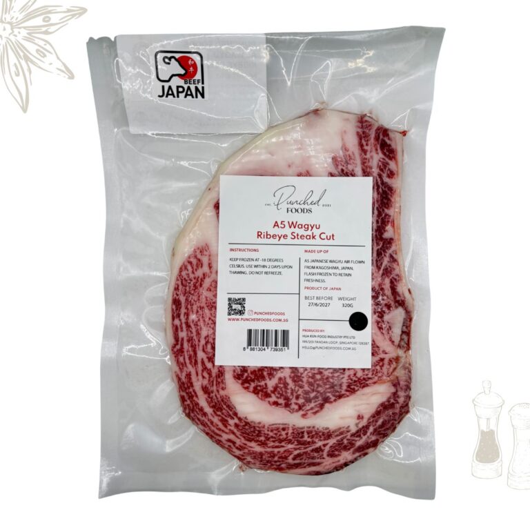 A5 Wagyu Ribeye Steak (Halal) - Punched Foods | Savour Quality Halal ...