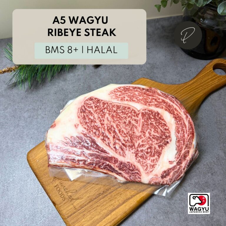 A5 Wagyu Ribeye Steak (Halal) - Punched Foods | Savour Quality Halal ...