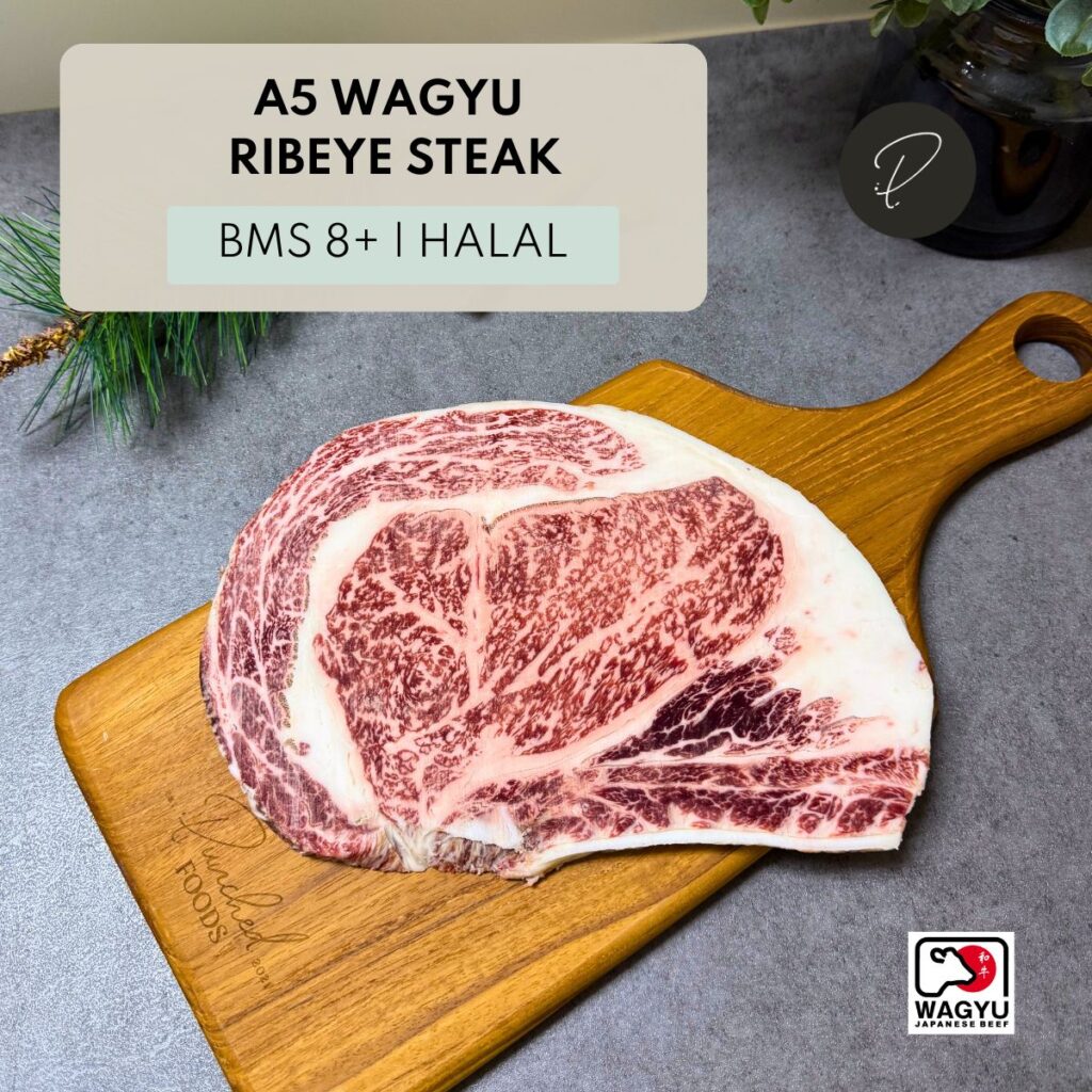 A5 Wagyu Ribeye Steak (Halal) - Punched Foods | Savour Quality Halal ...