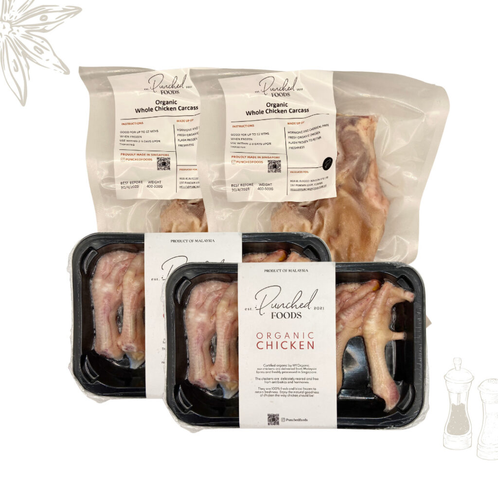 Organic Chicken Broth Bundle - Punched Foods | Savour Quality Halal ...