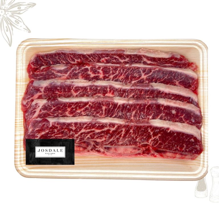 Black Angus Beef Short Ribs Bone-In La Galbi 500G (Halal) - Punched ...