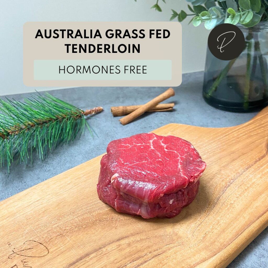 Australia Grass Fed Tenderloin Chilled (Halal) - Punched Foods | Savour Quality Halal Beef in ...