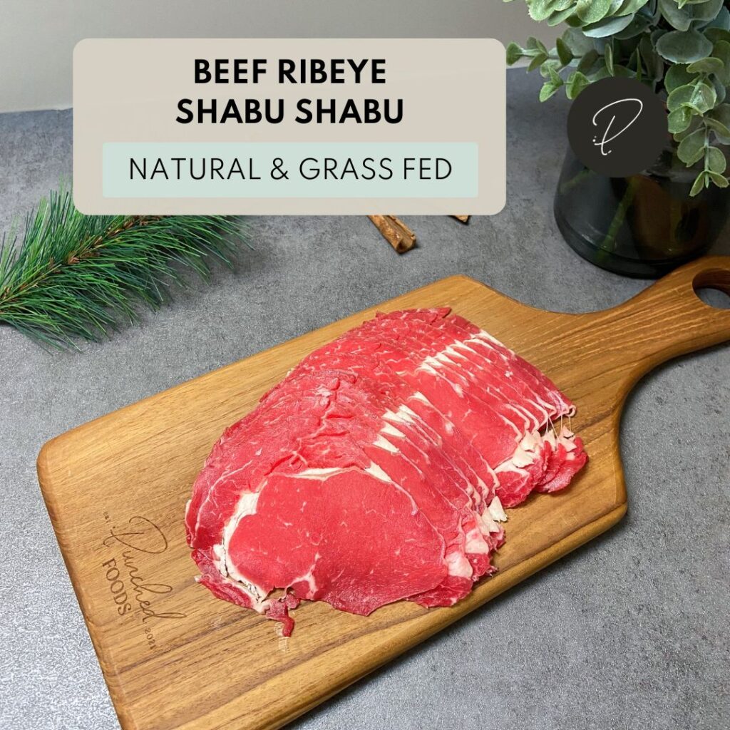 Beef Ribeye Shabu Shabu 300G (Halal) - Punched Foods | Savour Quality ...