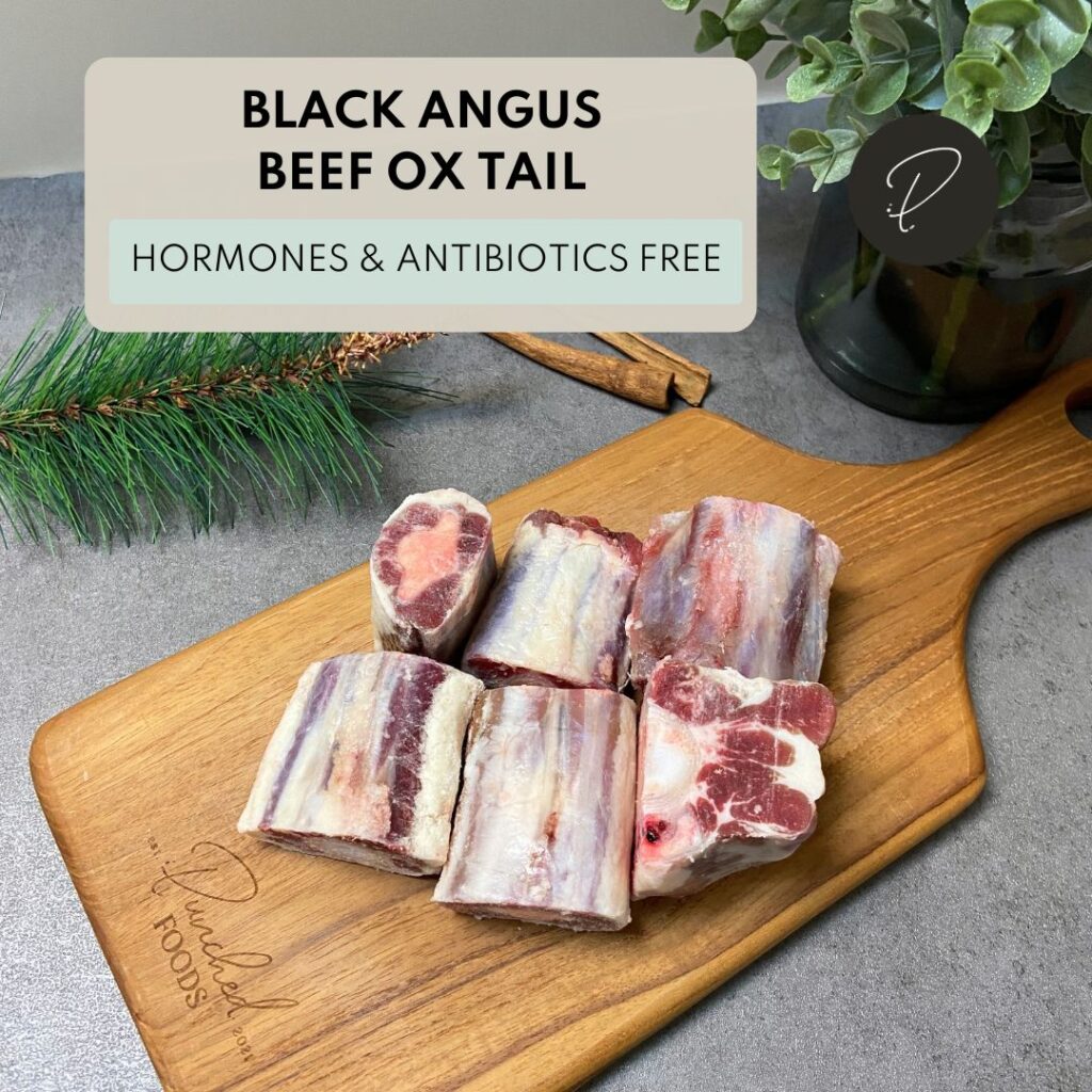 Black Angus Beef Ox Tail 1KG (Halal) - Punched Foods | Savour Quality ...