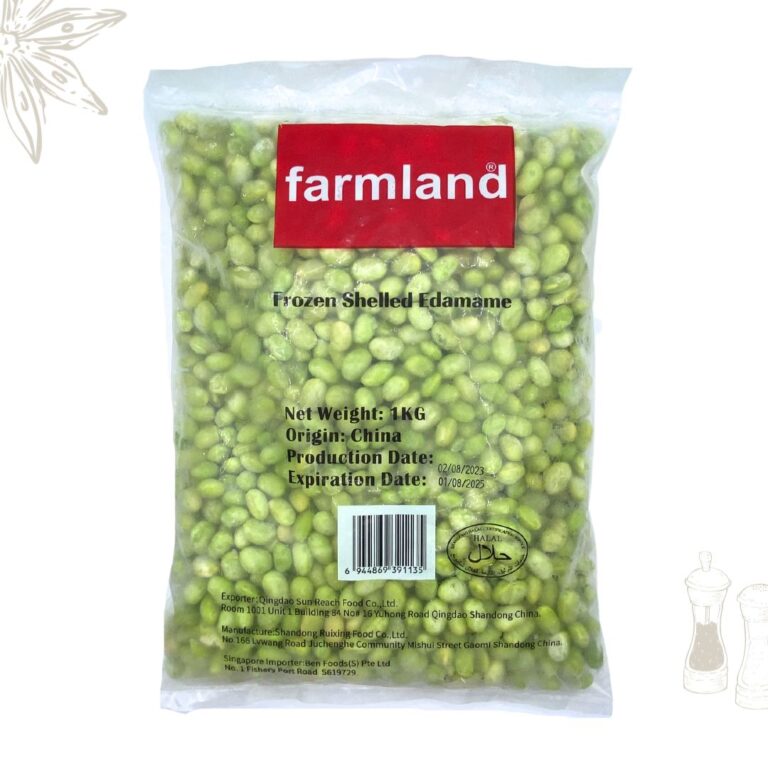 Frozen Edamame 1KG (Halal) - Punched Foods | Savour Quality Halal Beef ...