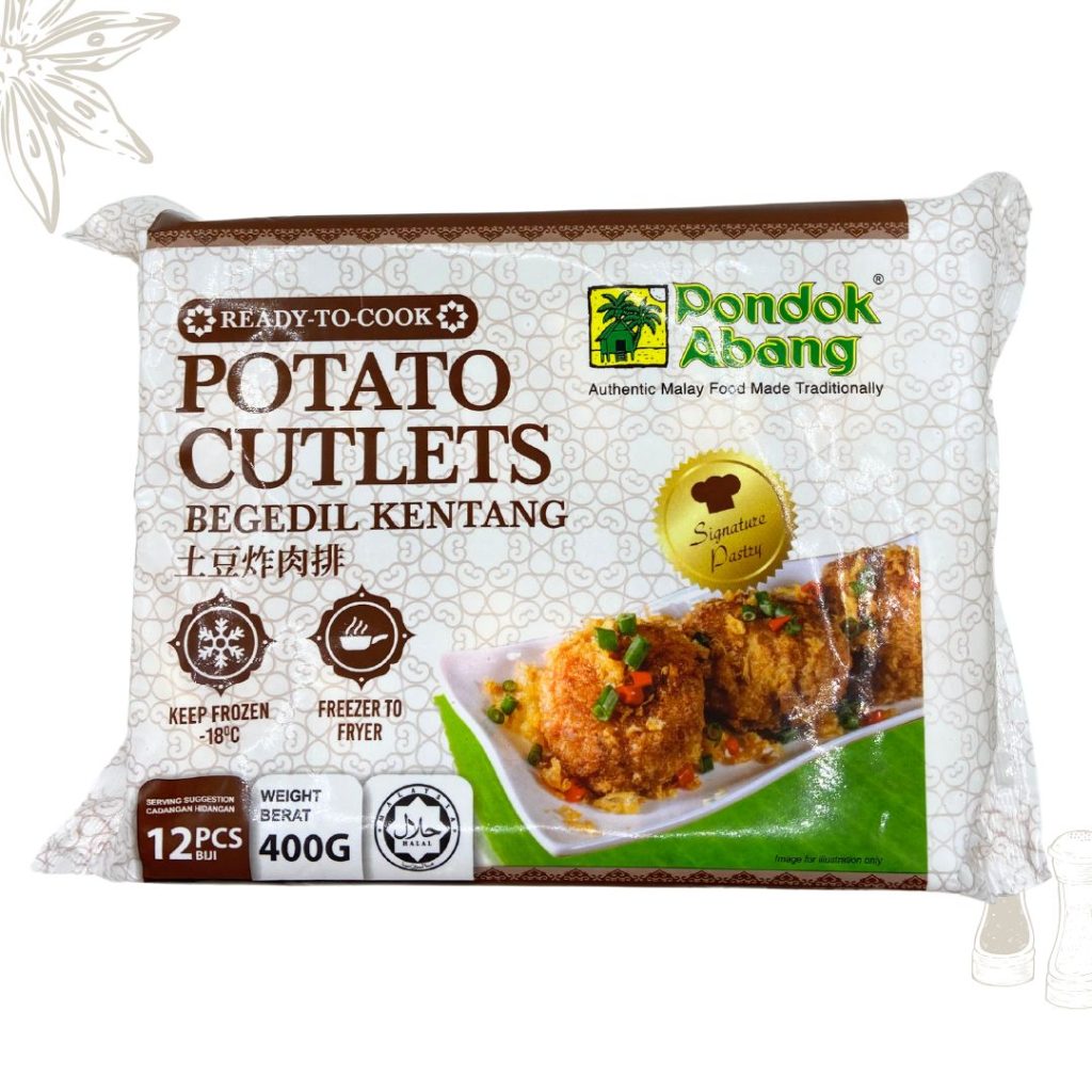 Pondok Abang Potato Cutlet Begedil 400G (Halal) - Punched Foods ...