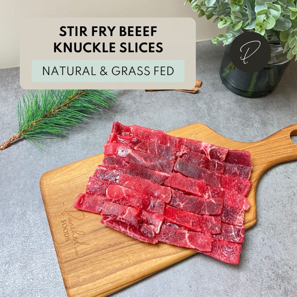 Stir Fry Beef Knuckle Slices 300G (Halal) - Punched Foods | Savour ...
