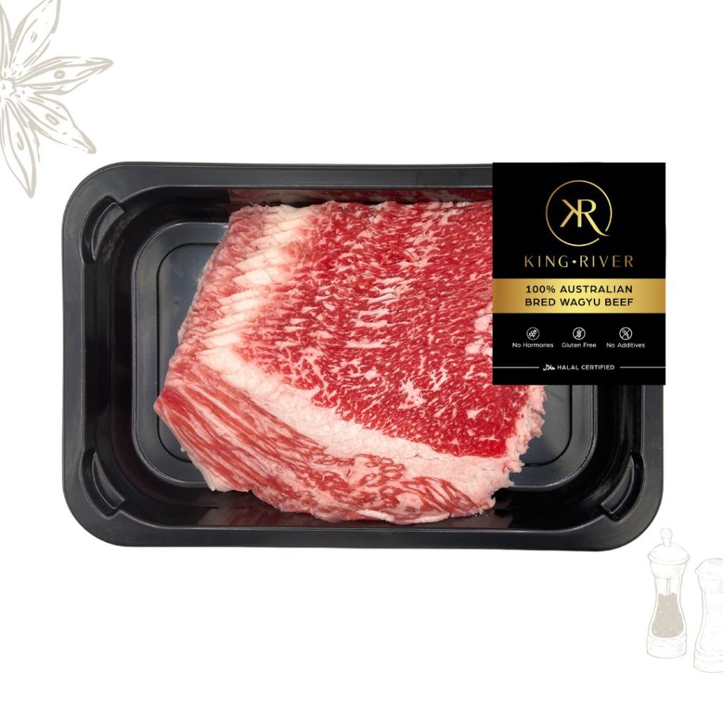 Australia Wagyu Shabu Shabu 200G (Halal) - Punched Foods | Savour Quality Halal Beef in Singapore