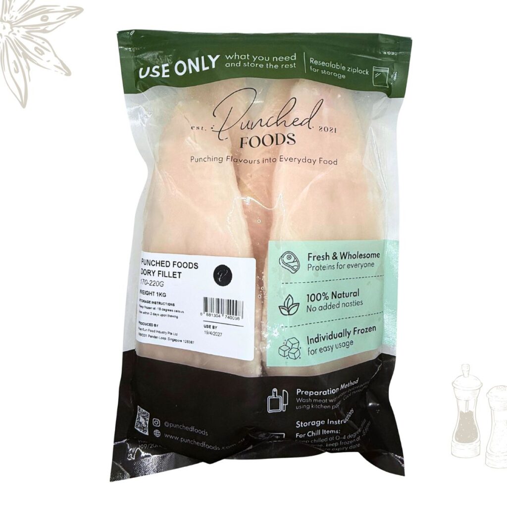 Dory Fillet / Cubes 1KG - Punched Foods | Savour Quality Halal Beef in ...